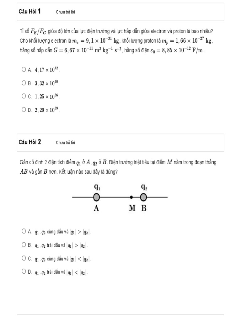 VLDC 2 - Đề tham khảo mẫu | PDF