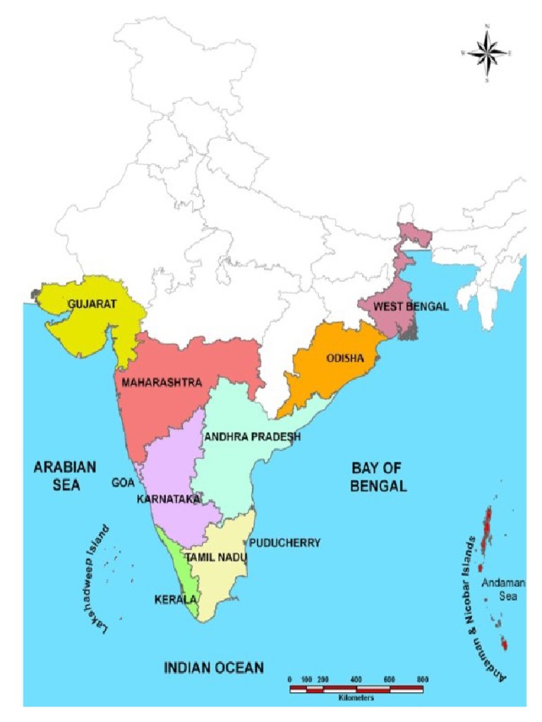 Coastal States of India | PDF