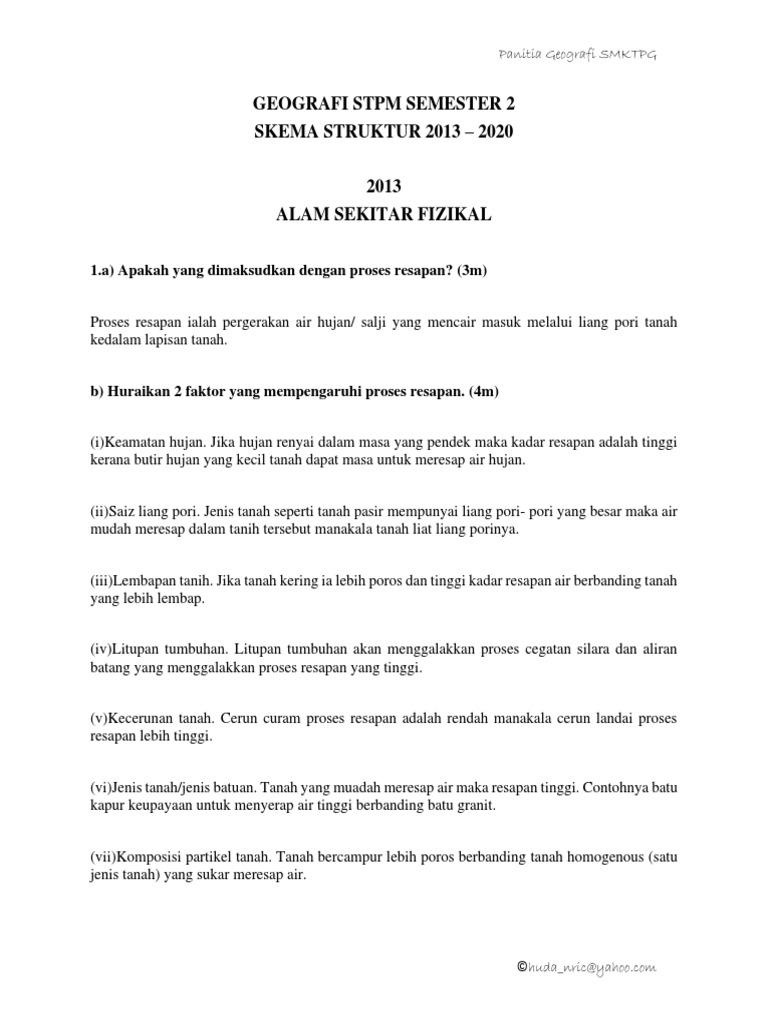 Skema Struktur 2013-2020 Sem 2 | PDF
