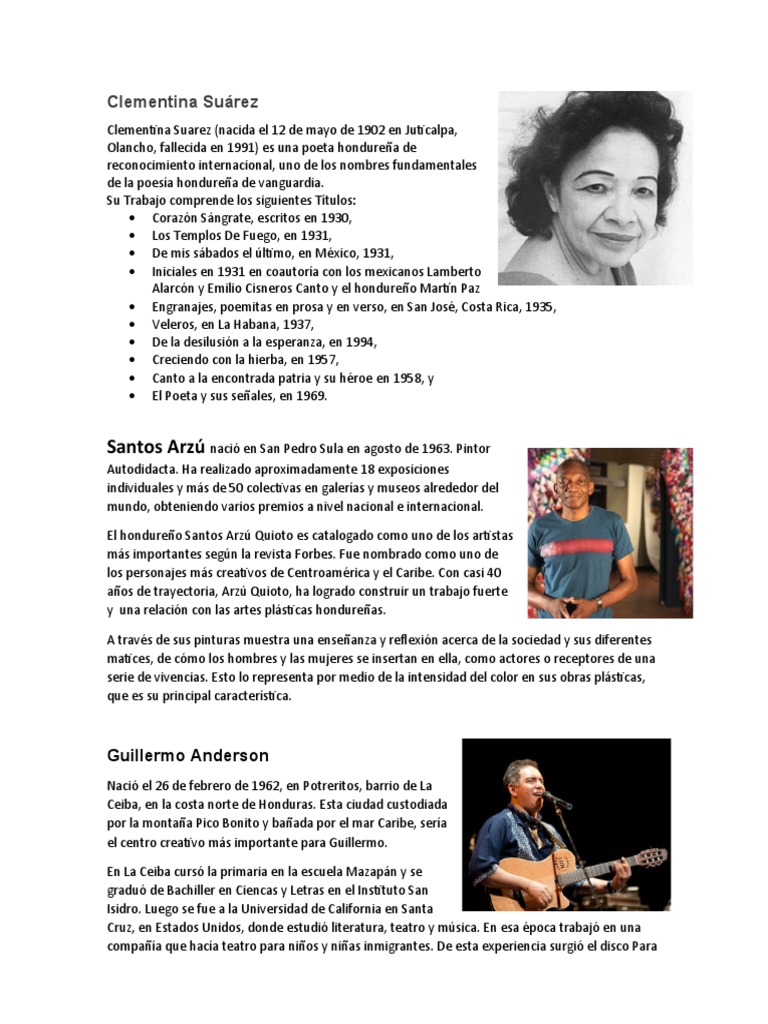 Biografía de Clementina Suárez | PDF | Ciencias sociales | Clásicos