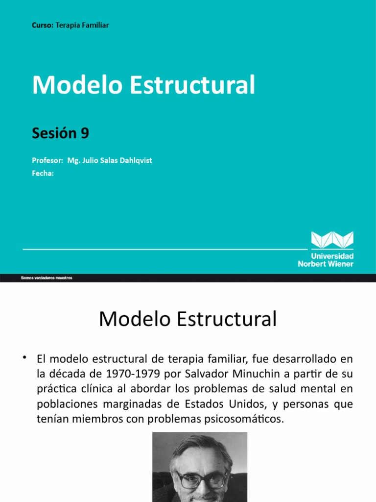 Sesion 9 - Terapia Sistemica Modelo Estructural | PDF | Psicoterapia ...