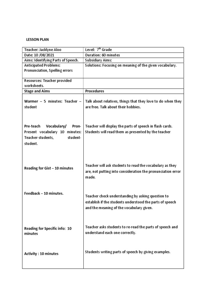 3-LESSON PLAN TEMPLATE | PDF