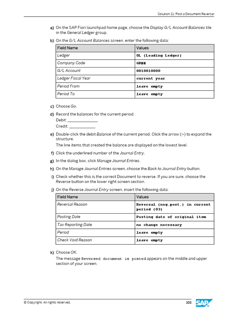 TS4F01 1 EN Col17 ExerciseHandbook A4 109 | PDF | Debits And Credits | Financial Services