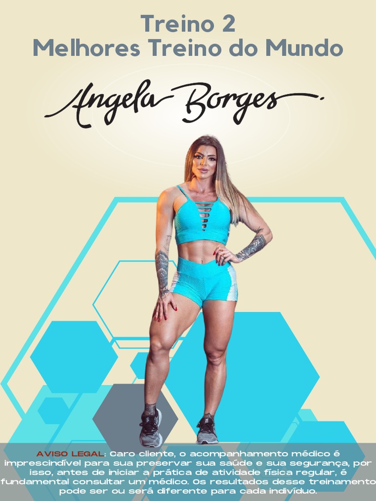 TREINO da Ângela Borges | PDF | Musculação