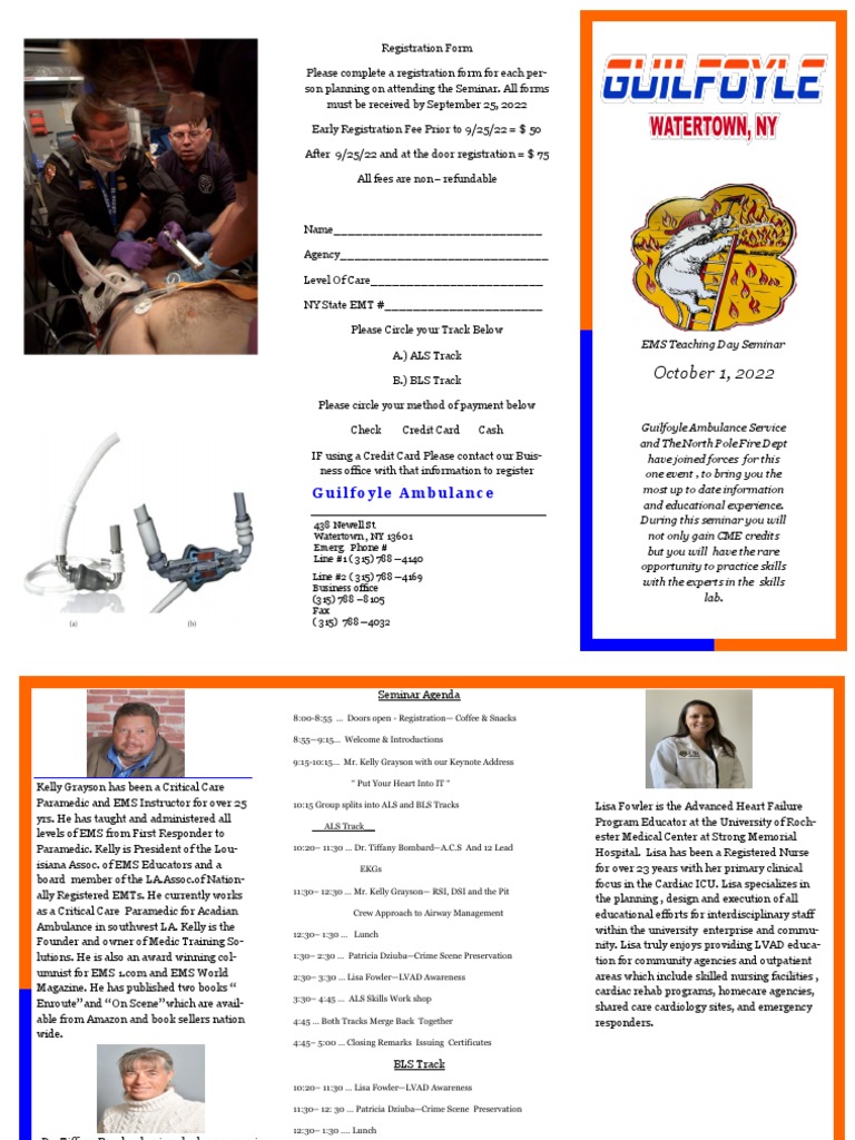 GEMS EMS Teaching Day | PDF | Emergency Medical Services | Emergency ...