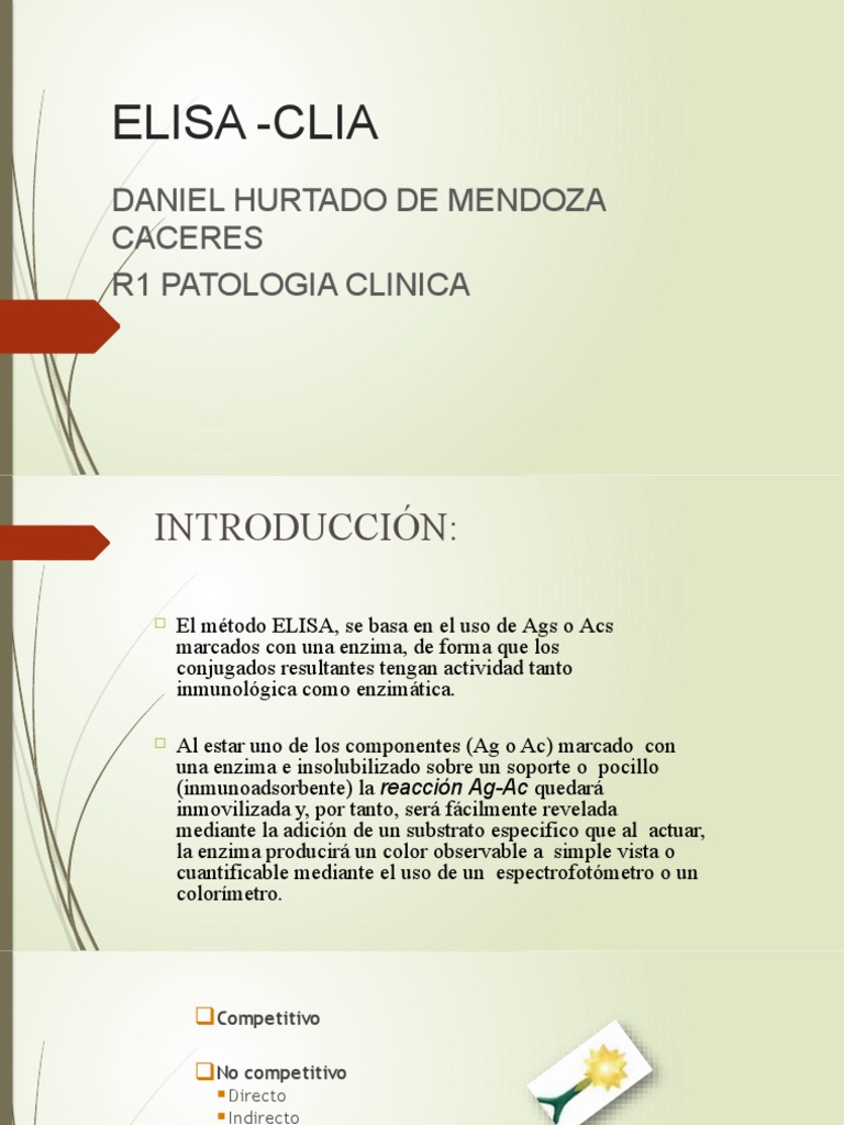 Elisa - Clia | PDF | Elisa | Ciencias fisicas