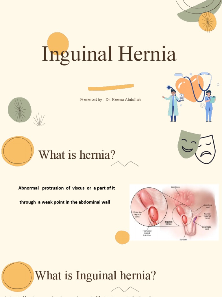 Anatomy and Treatment Options for Inguinal Hernia Repair | PDF ...