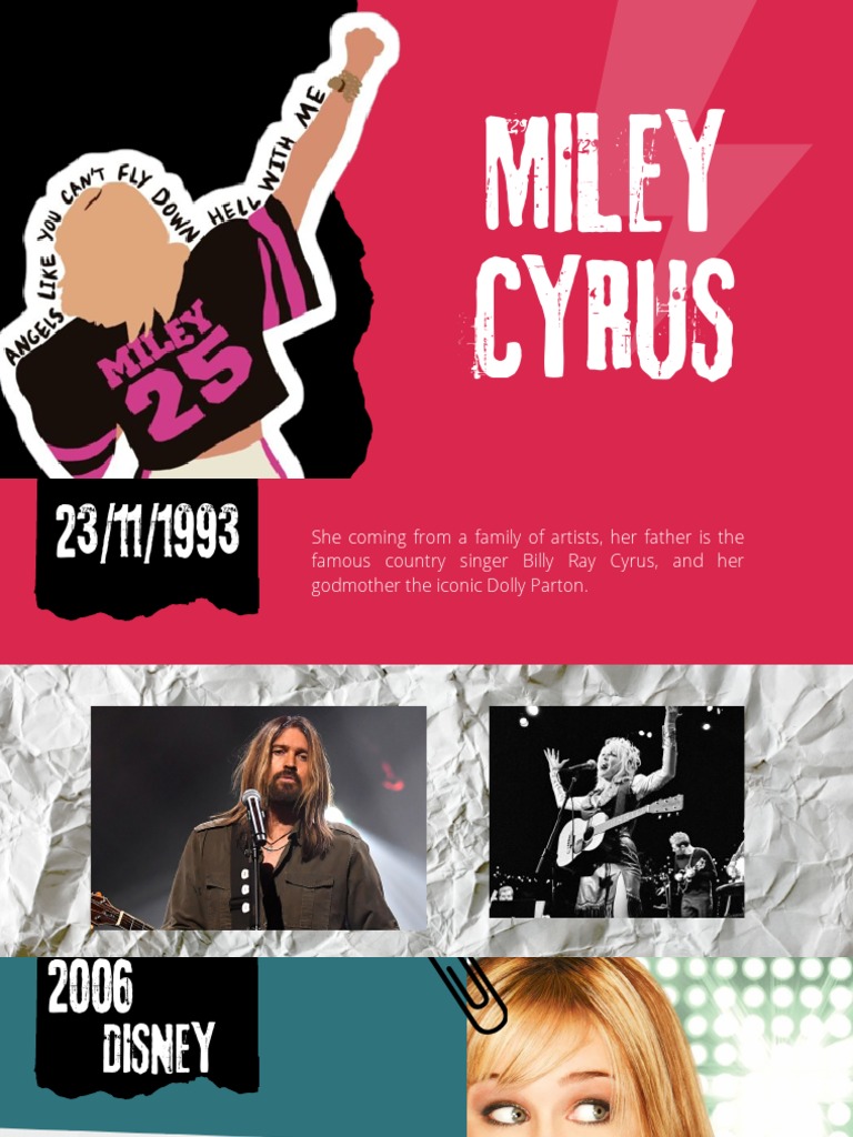 Miley Cyrus | PDF | Musicians | American Music