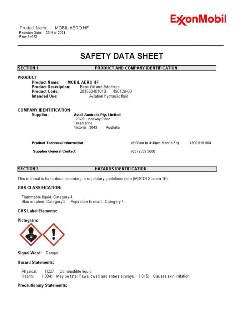 MSDS_743404 | PDF | Dangerous Goods | Waste Management