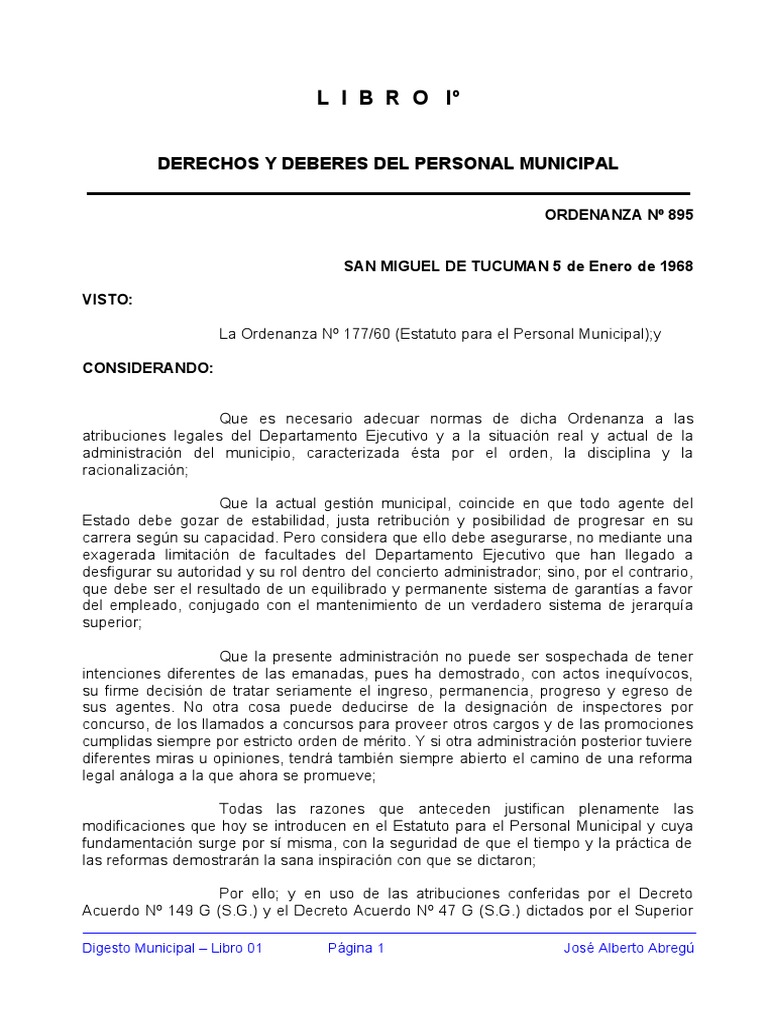 Digesto - Libro 01 | PDF