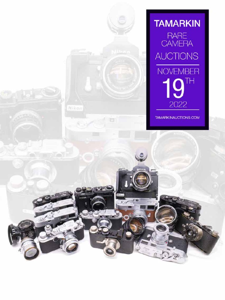 Tamarkin Camera Auction 2022 | PDF | Auction | Camera