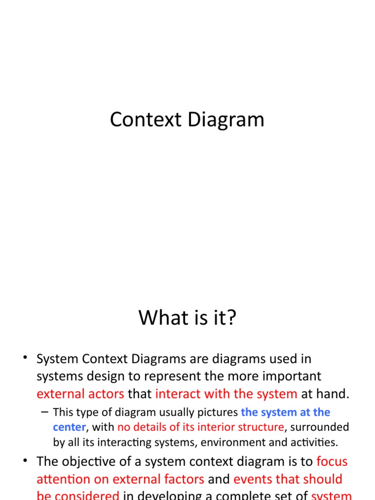 Context Diagram | PDF | System | Automated Teller Machine