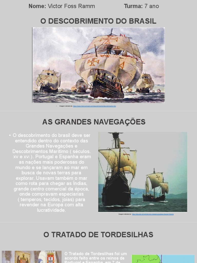 O Descobrimento Do Brasil | PDF | Barter (operação financeira) | Era ...