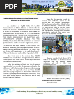 Accomplishment Report On Selg Election Day | PDF | Elections | Voting