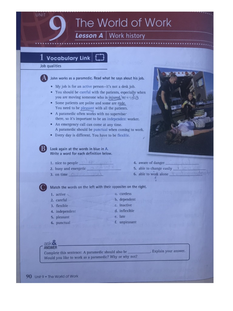 World Link 2 Unit 9 | PDF