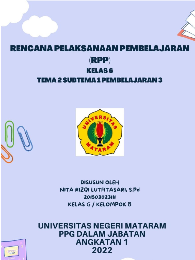 RPP Aksi 1 | PDF