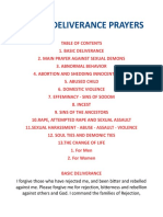 Prayer To Break All Ties To The Incubus and Succubus Spirits | PDF ...