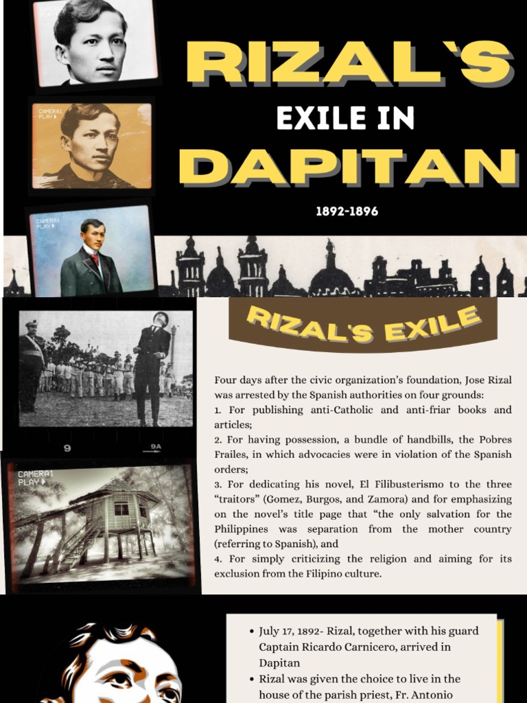 Rizal Exile in Dapitan | PDF