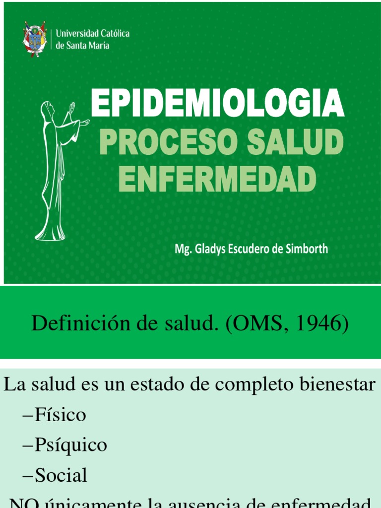 Proceso Salud Enfermedad | PDF | Infección | Epidemiología
