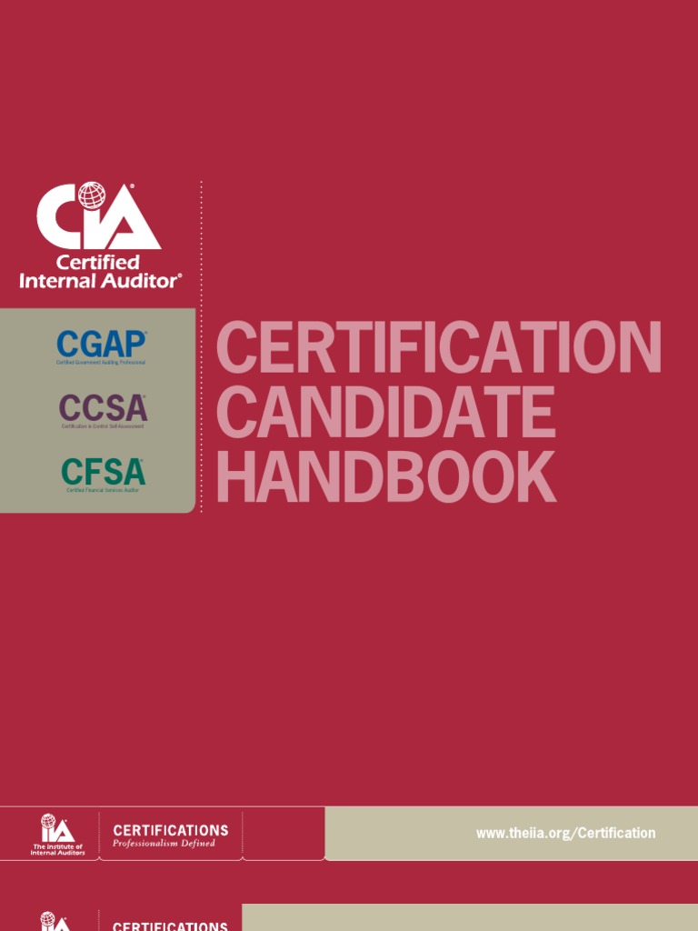 CIA Handbook | PDF | Identity Document | Professional Certification
