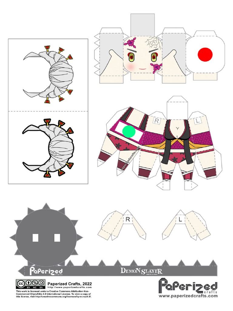 Demon Slayer - Daki Papercraft | PDF