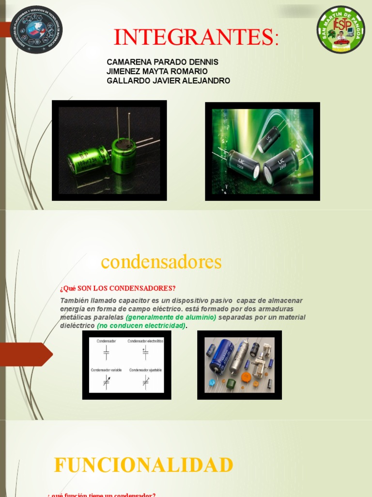 Condensador | PDF | Condensador | Dieléctrico