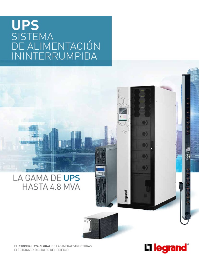 Catalogo UPS Legrand 2019 | PDF | Diodo emisor de luz | Ingenieria Eléctrica