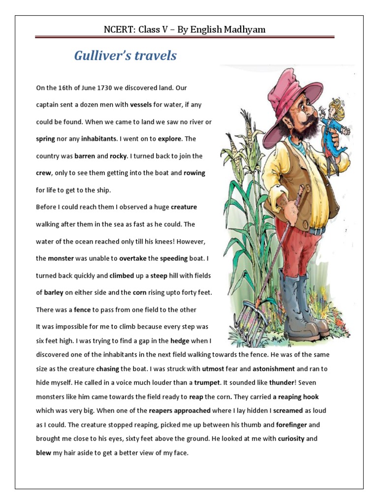 Gulliver's Travels: Class 5 Overview | PDF | Social Science | Foreign ...