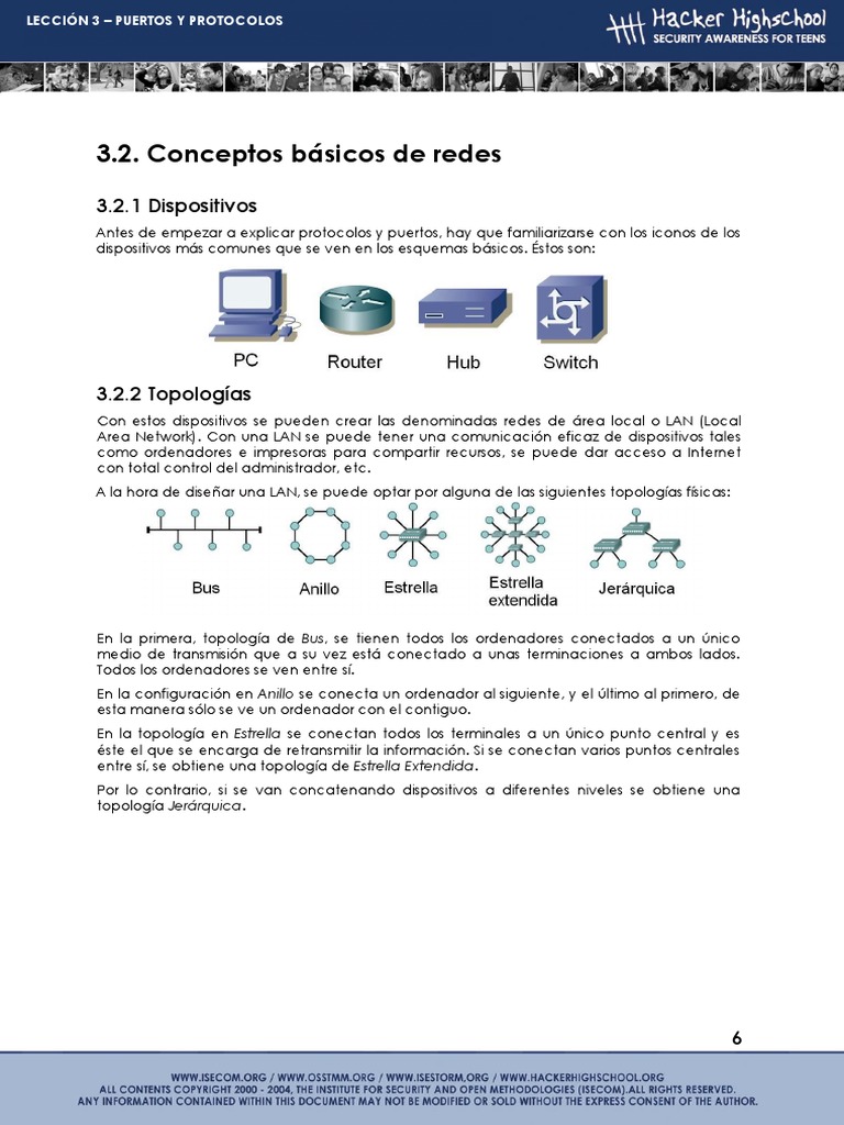 Puertos y Protocolos Con Ejercicios | PDF | Protocolos de internet | Red de computadoras