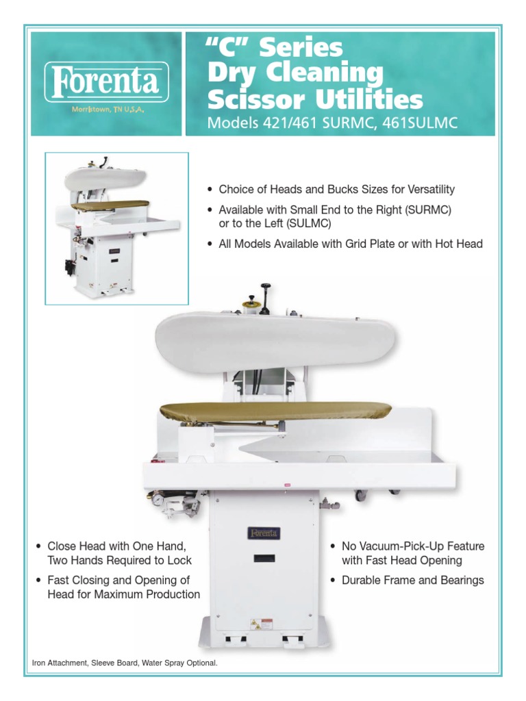 Forenta 421-461SURMC Specifications | PDF