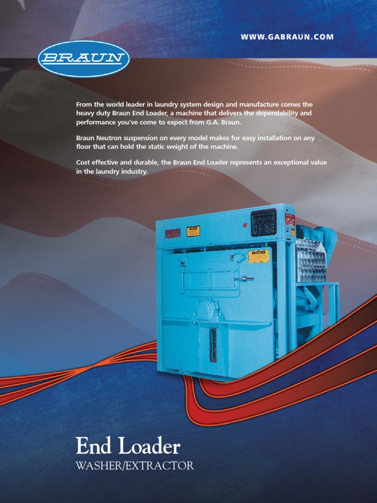 GA BRAUN Specifications Neutron 100-2 200-2 300-3 400-3 | PDF | Washing ...