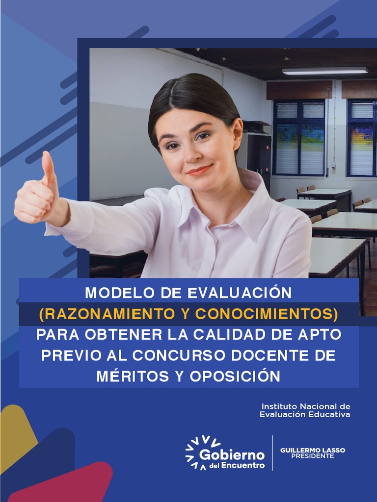 Modelo Evaluacion Cmop-20092022 | PDF | Inteligencia | Evaluación