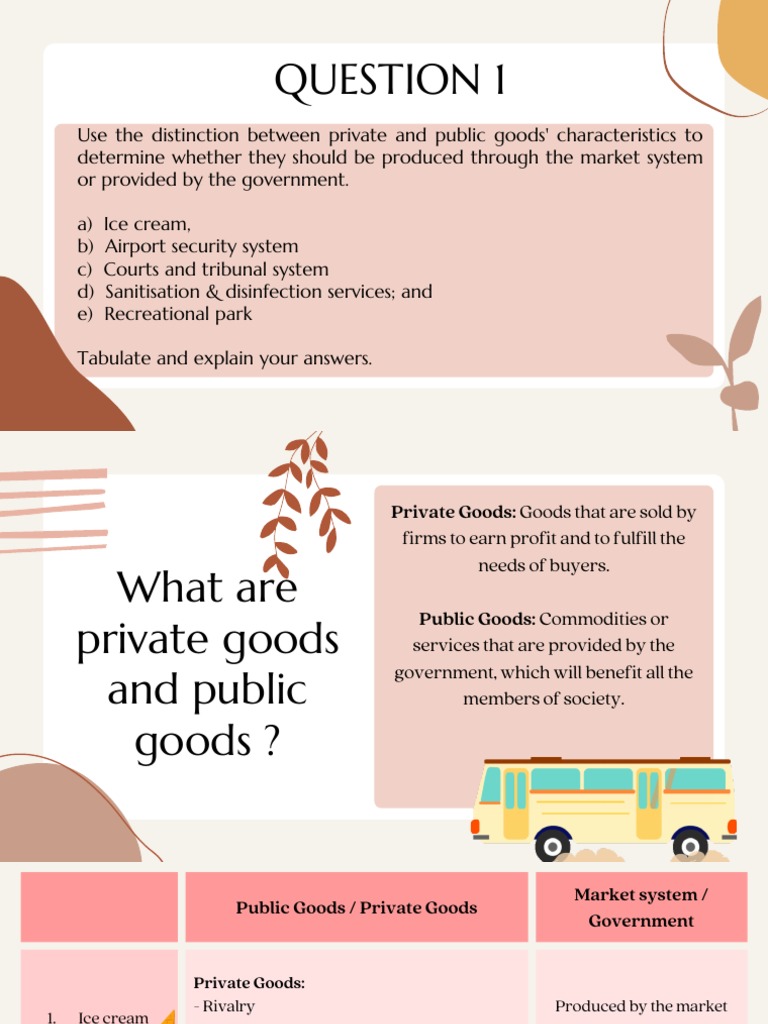 Public vs. Private Goods Analysis | PDF | Condominium | Economies