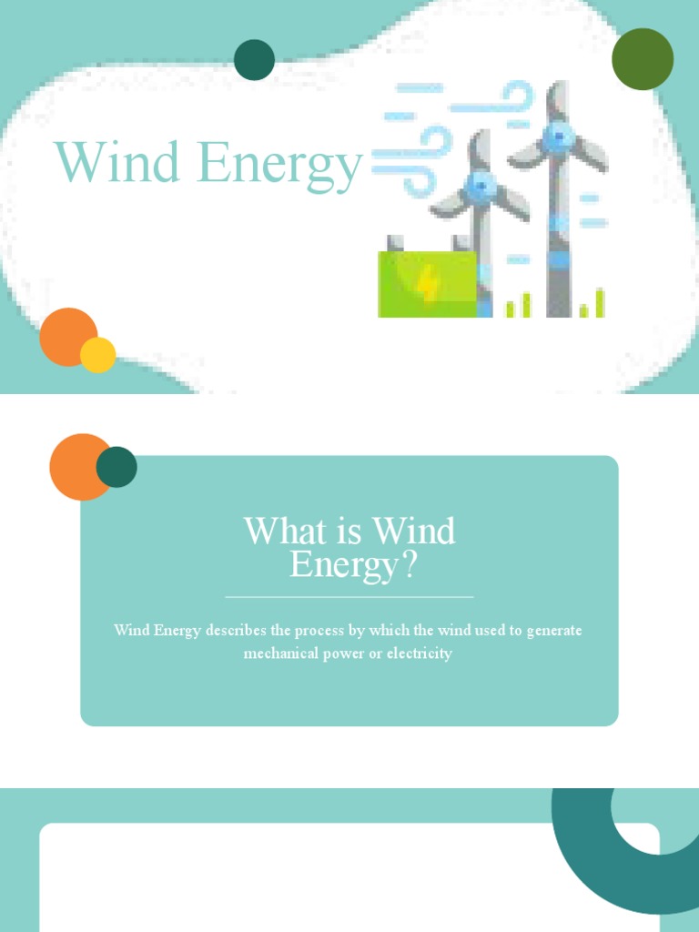 Wind Energy | PDF