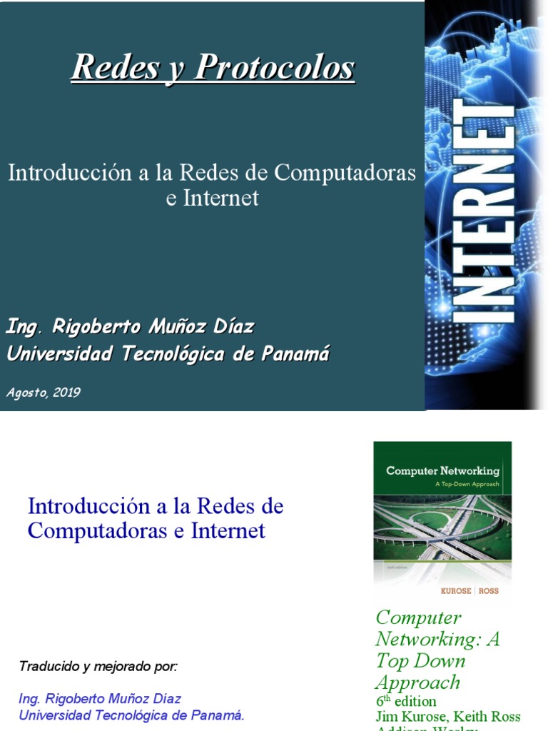 Clase 0 - Introduccion - Redes de Computadoras e Internet Cap 1 Kurose 1 | PDF | Red de ...
