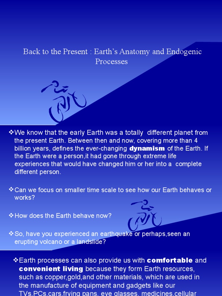 Earth's Anatomy and Endogenic Processes Revealed | PDF | Planetary Core | Earth