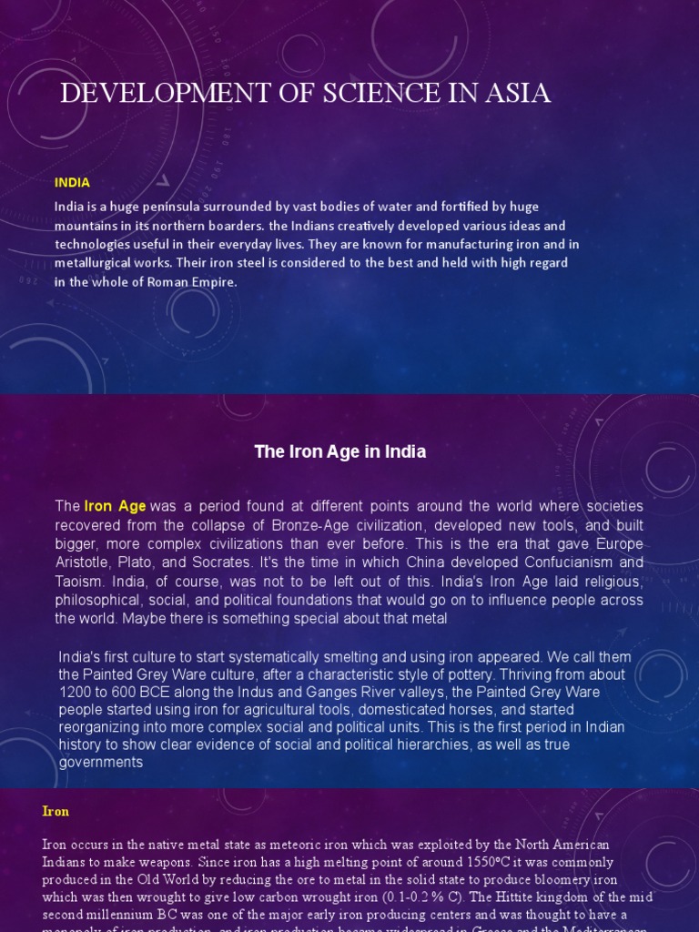 The Foundations of Science and Technology in Ancient India ...