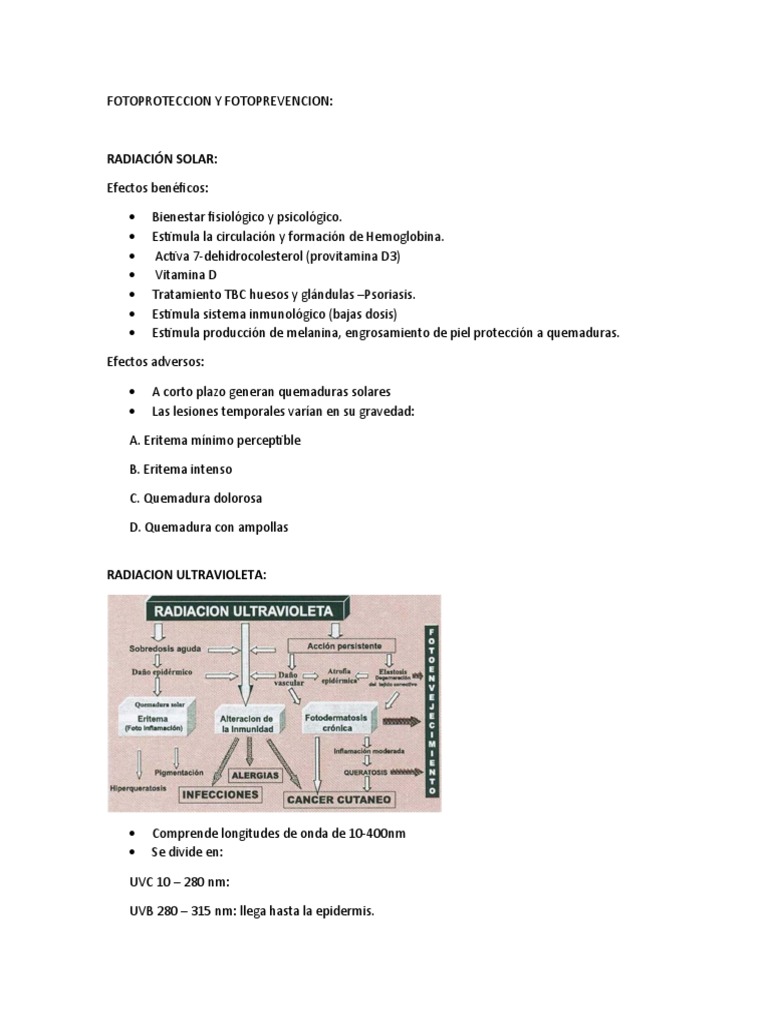 Fotoproteccion y Fotoprevencion | PDF | Protector solar | Ultravioleta