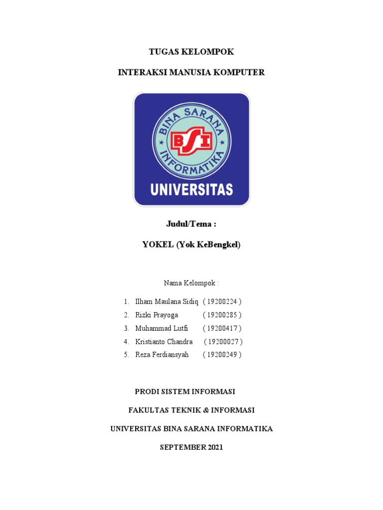 Tugas Kelompok Imk Pdf