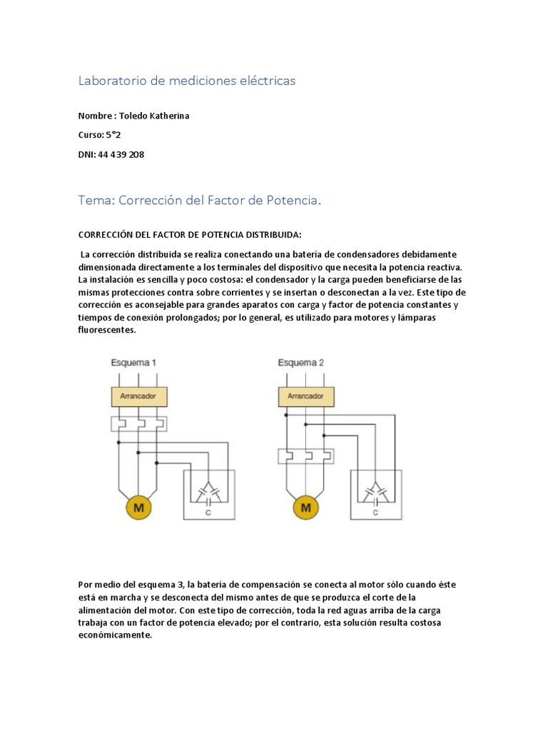 Laboratorio de Mediciones Eléctricas | PDF | Energia electrica | Condensador