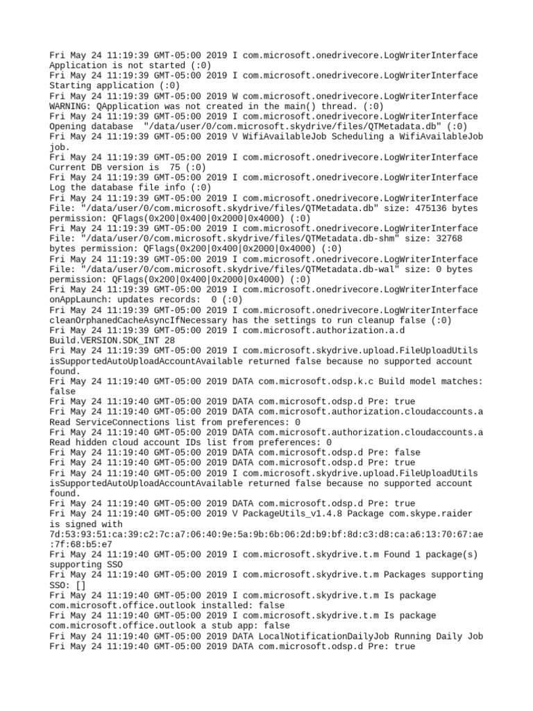 Current Log | PDF | Computer File | Software Development