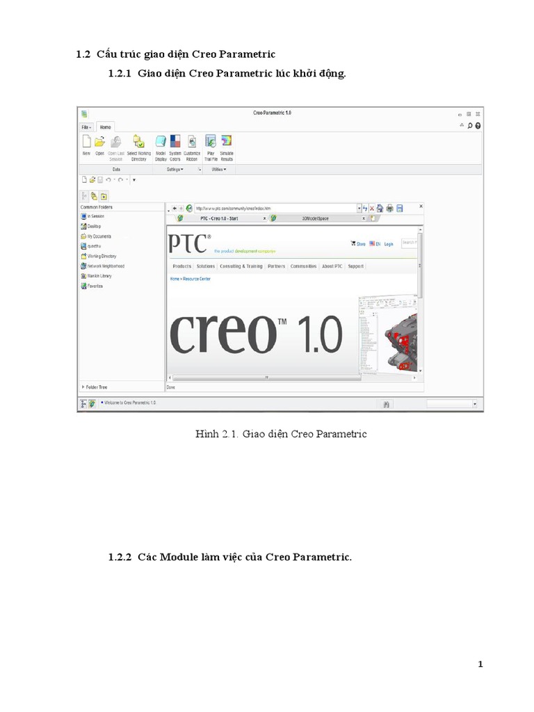 Thiet Ke Voi Creo | PDF