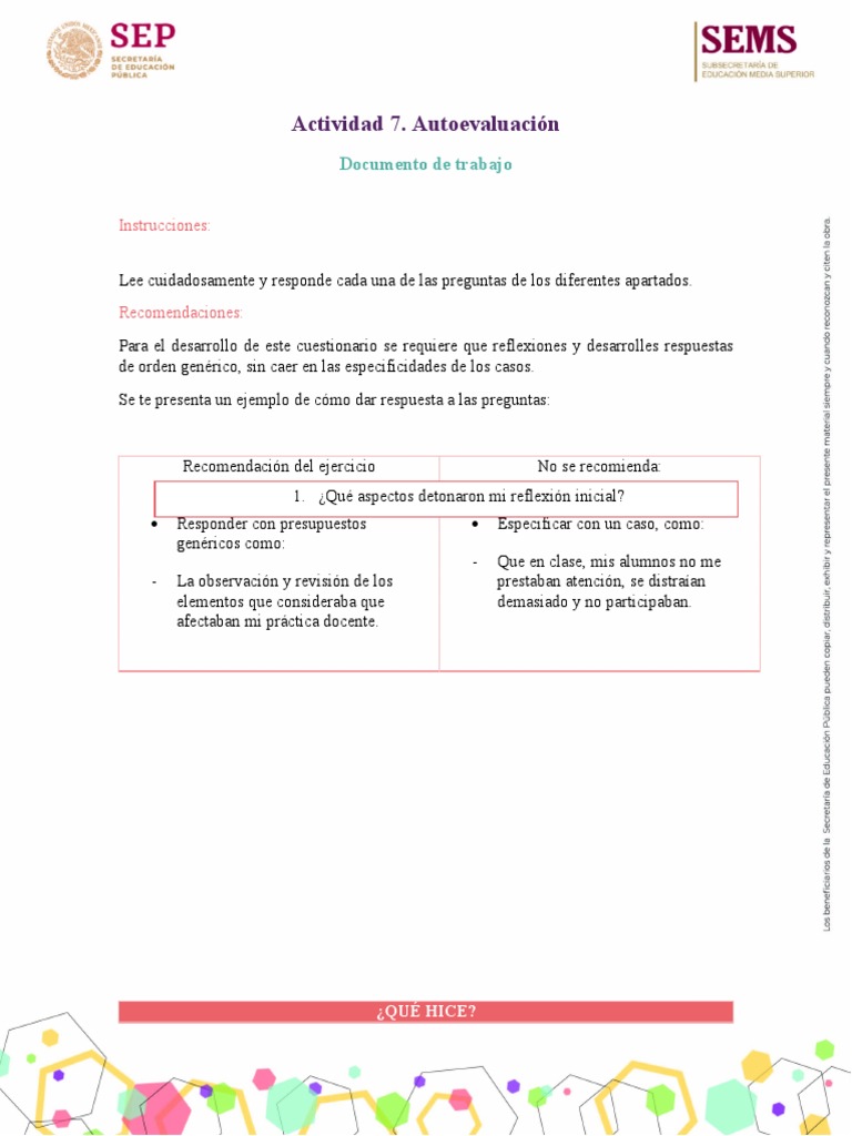 M3 Act7 Elizabeth Ramírez | PDF | Modificación de comportamiento | Cognición
