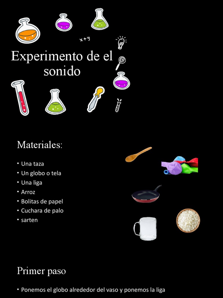 Experimento de El Sonido Cta | PDF