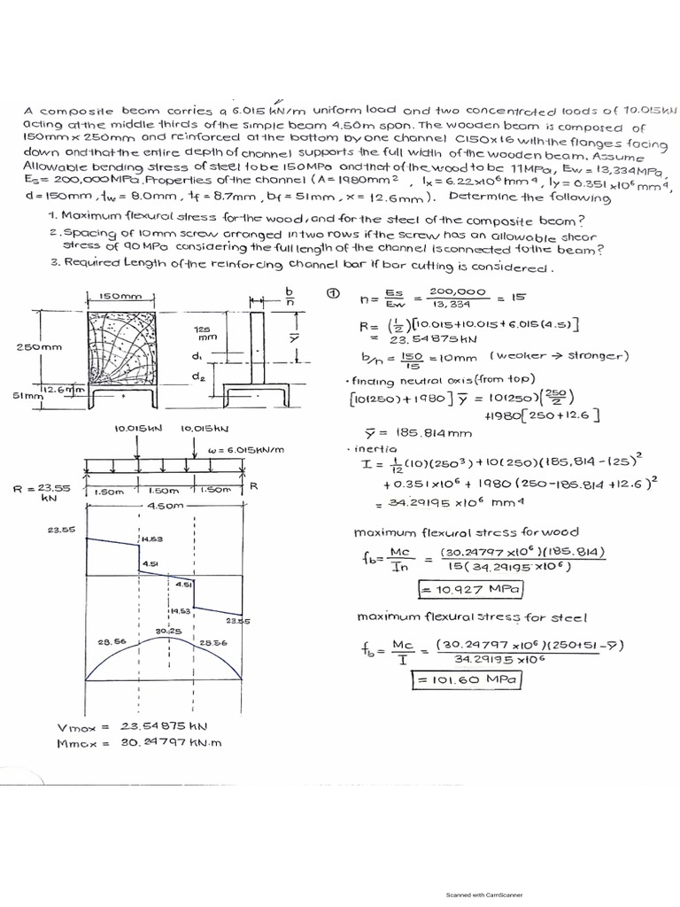 Timber Design Problems & Solutions | PDF