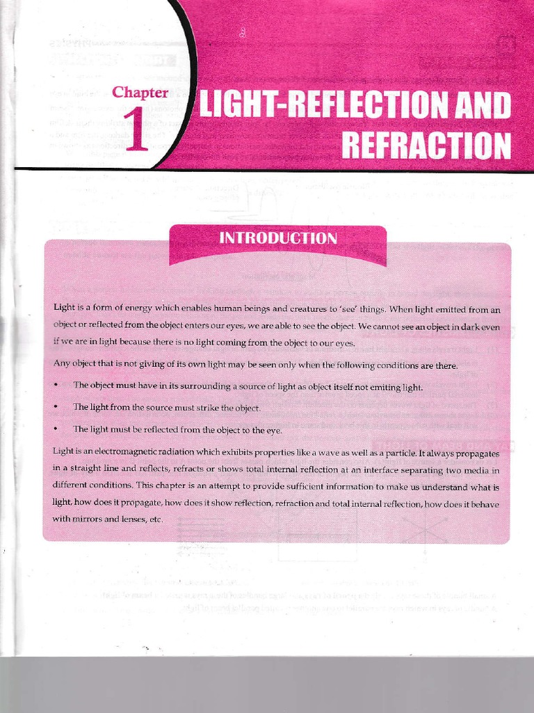 10em Phy Foundation CH-1 | PDF | Reflection (Physics) | Components