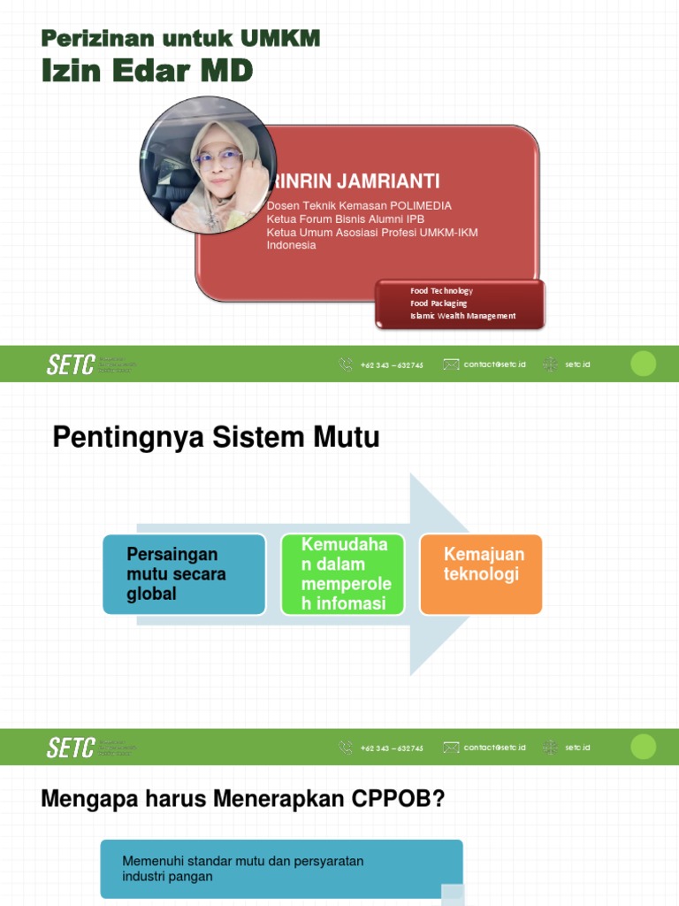 Mengenal Izin Edar MD | PDF