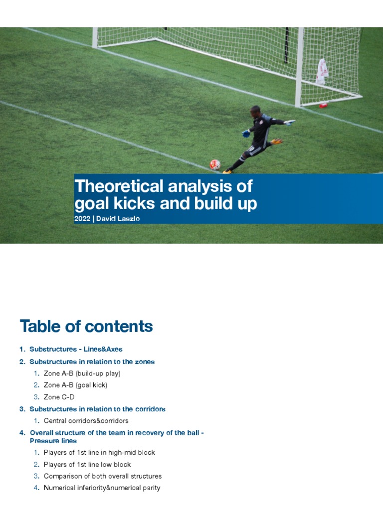 Theoretical Analysis of Goal Kicks and Build Up | Download Free PDF ...