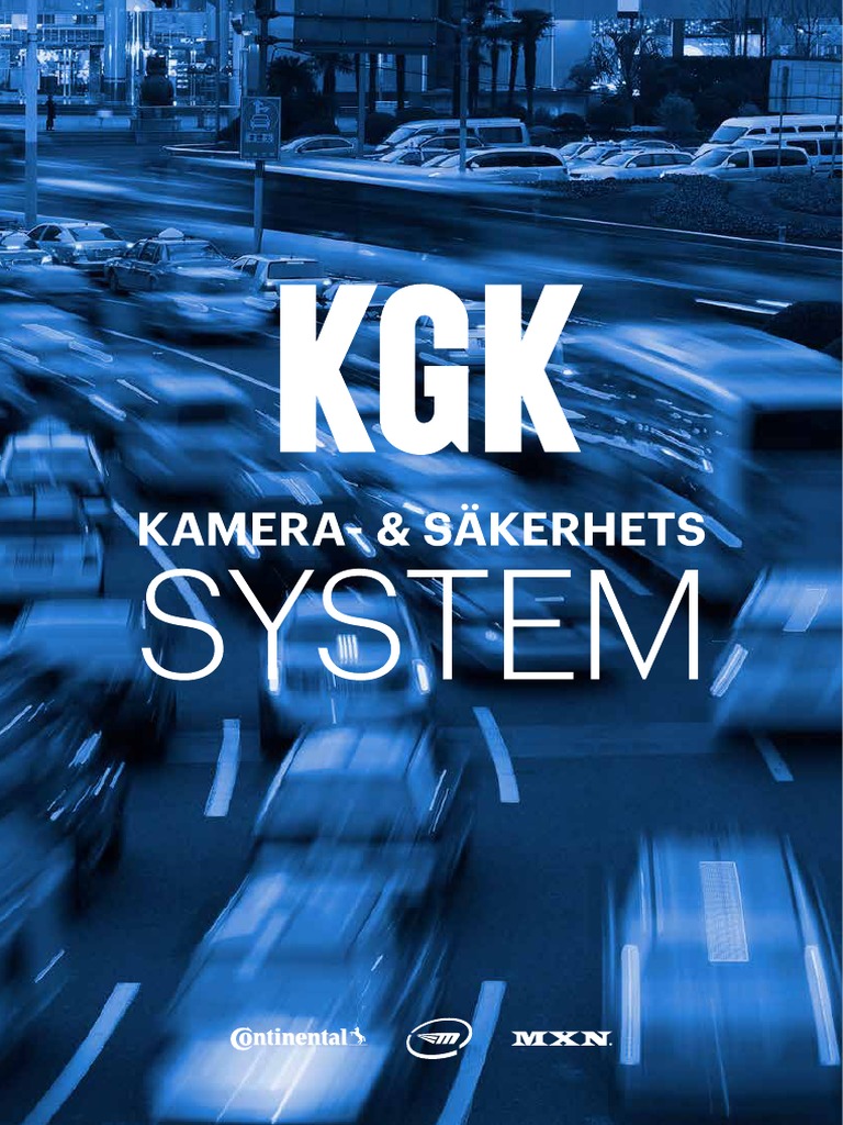 KGK Fordonskameror 2020 | PDF