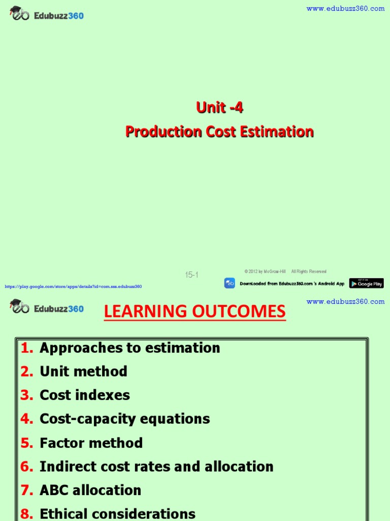 ME8793 Process Planning and Cost EStimation UNIT 4 Notes | PDF ...
